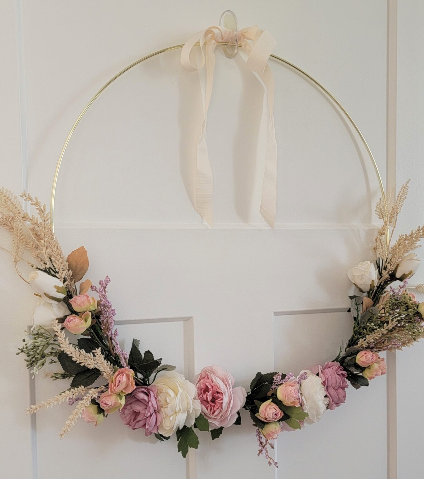 Floral Hoop Wreath Kit - The Christerbelle Adventures